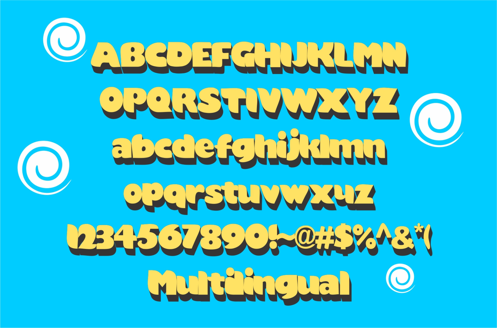 Good Prize Font on Yellow Images Creative Store