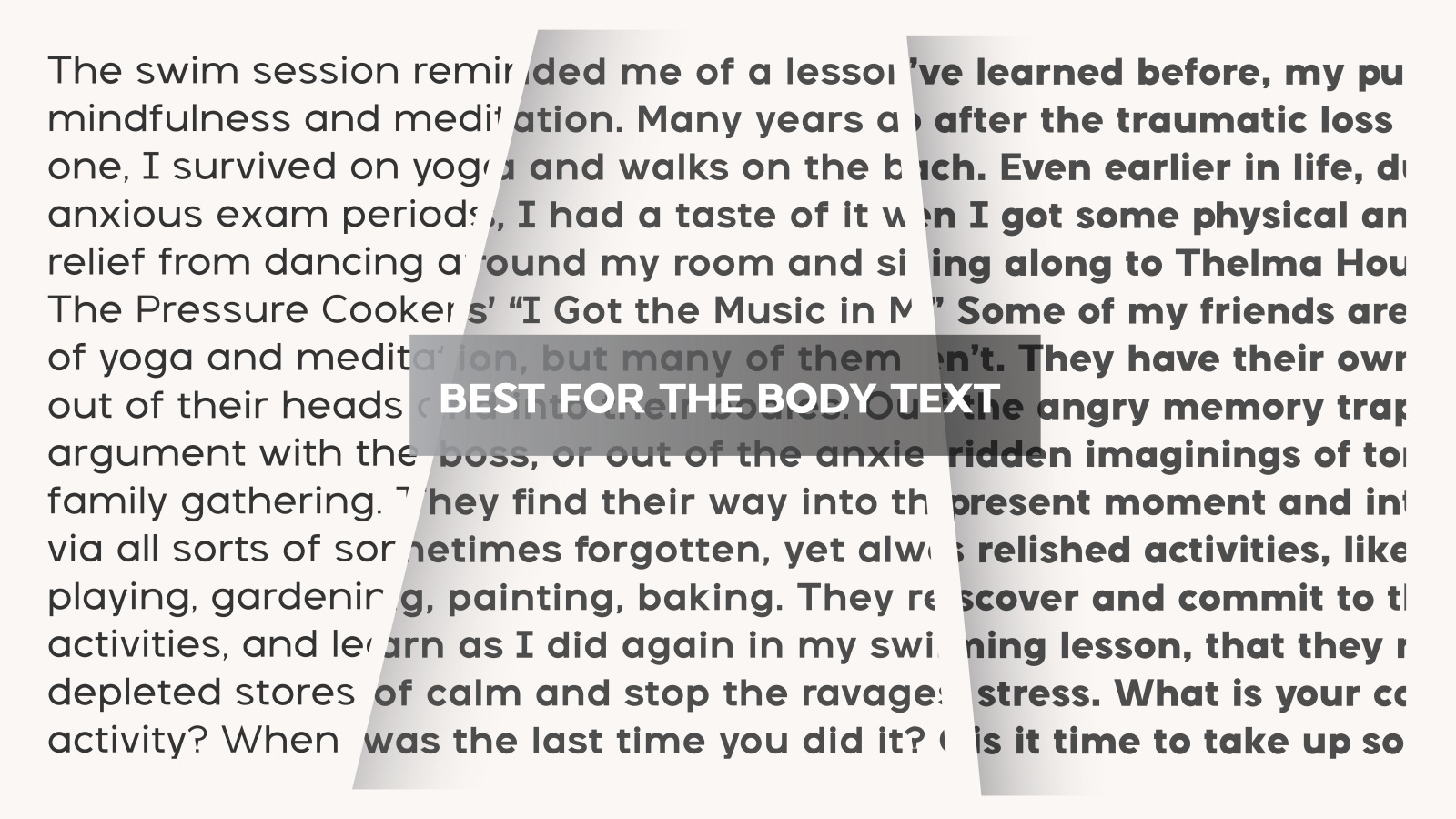 CALM Font on Yellow Images Creative Store