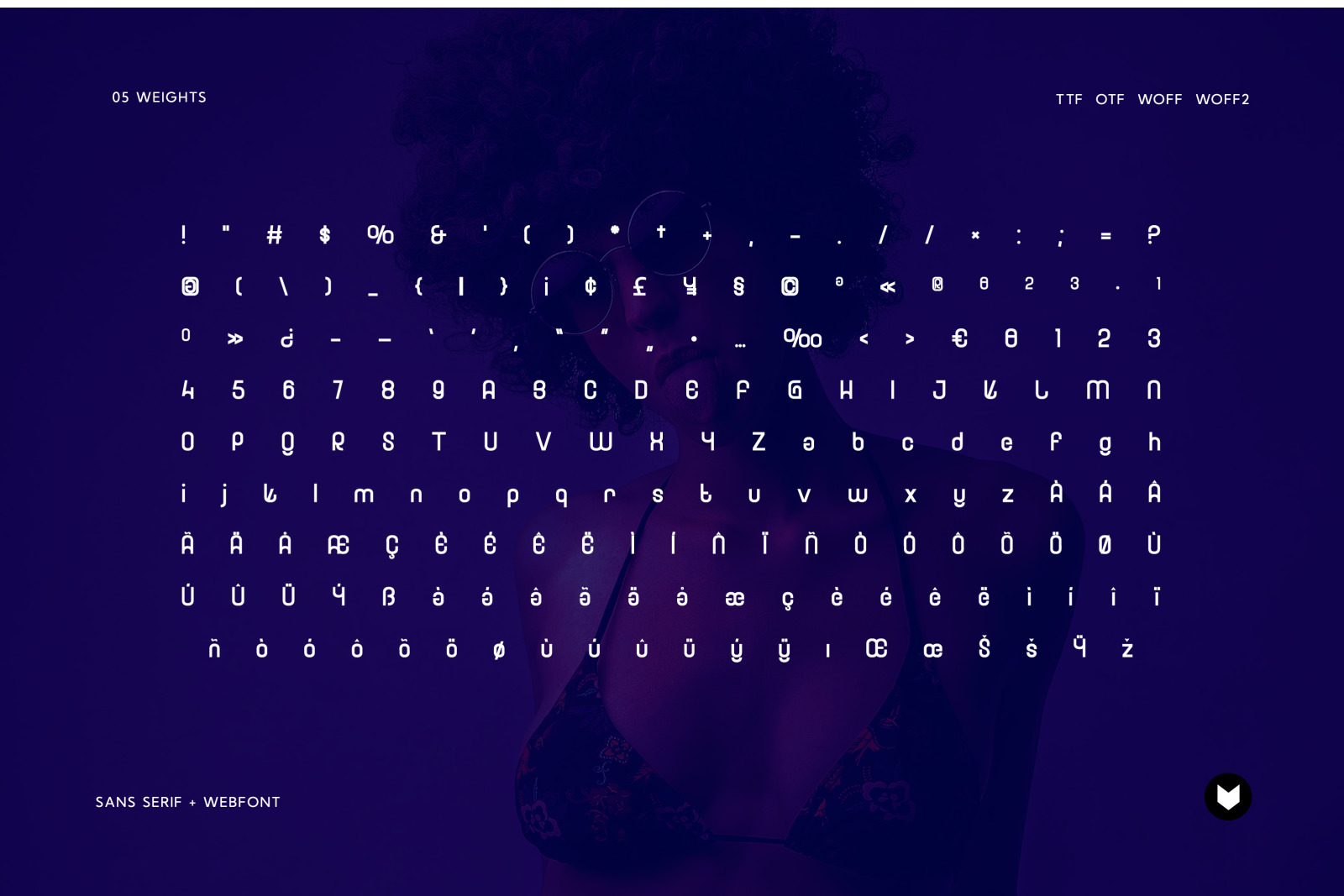 Georgina Pro Typeface on Yellow Images Creative Store