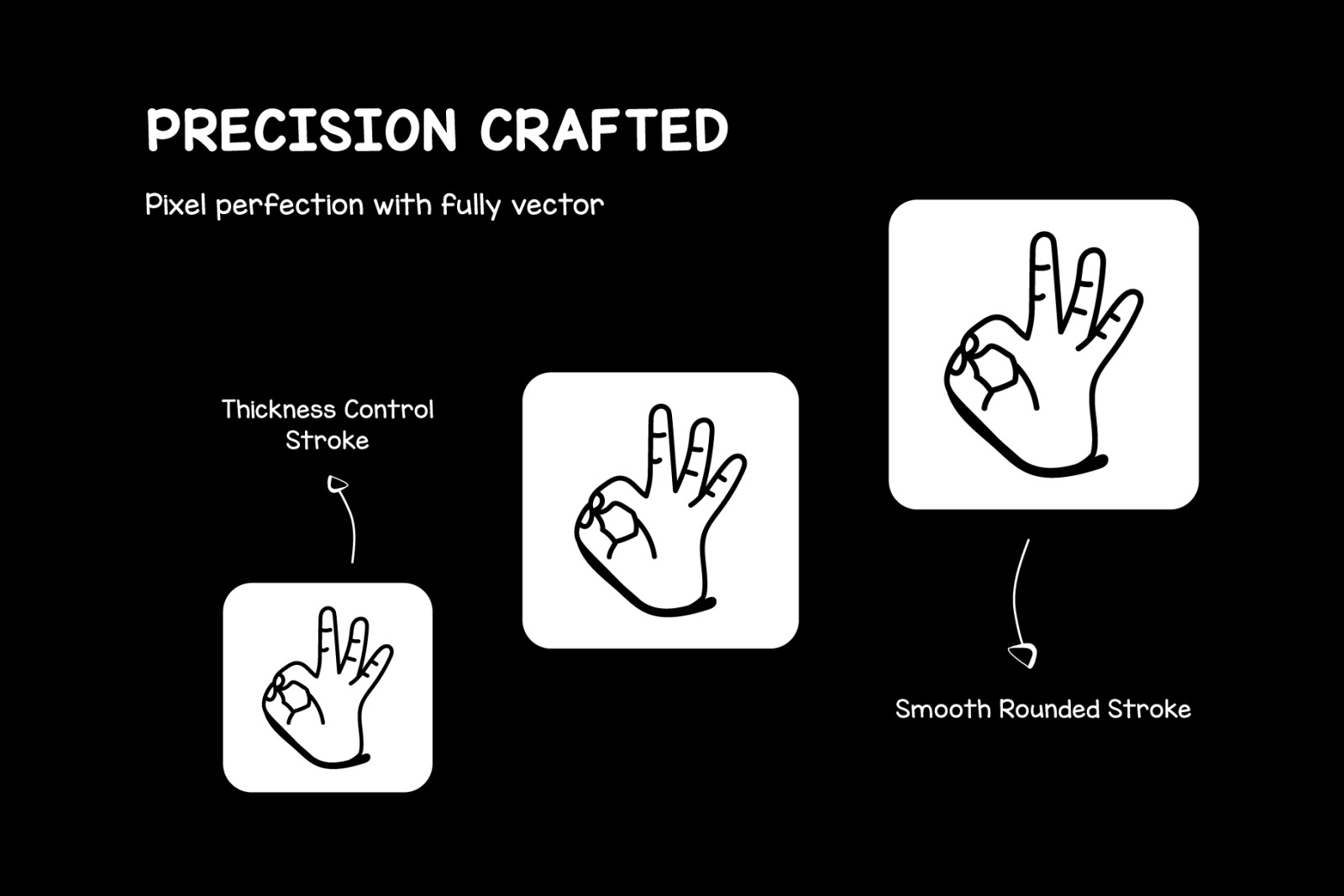 Collection of Doodle Sign Language Icons on Yellow Images Creative Store