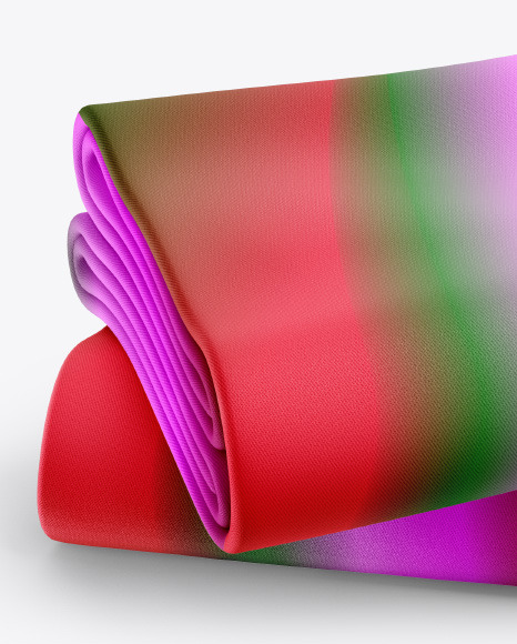 Mate Fabric Stack Mockup - Free Download Images High Quality PNG, JPG