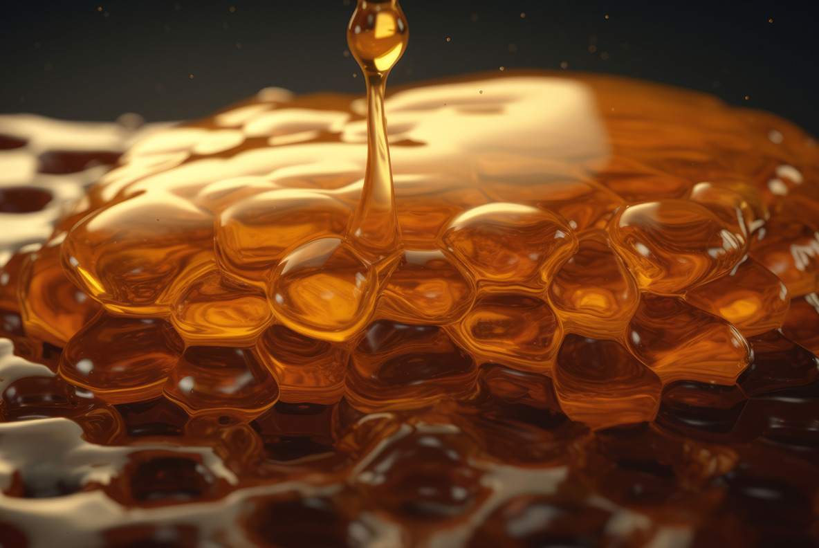 Honey Backgrounds on Yellow Images Creative Store