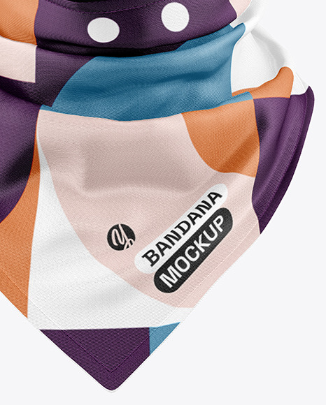 Men's Bandana Mockup - Free Download Images High Quality PNG, JPG