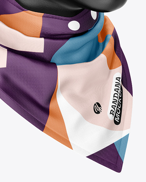 Men's Bandana Mockup - Free Download Images High Quality PNG, JPG