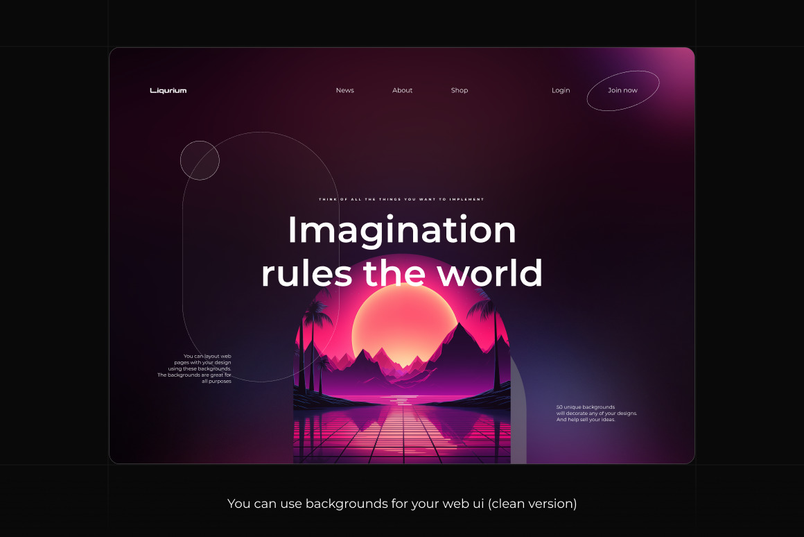 Retrospective Background Set on Yellow Images Creative Store