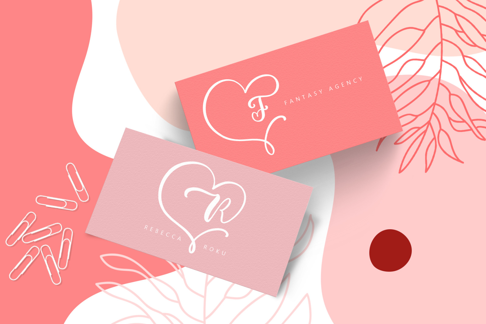 monogram-heart-flourish-font-on-yellow-images-creative-store