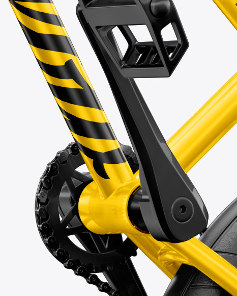 BMX Bicycle Mockup - Half Side View - Free Download Images High Quality ...